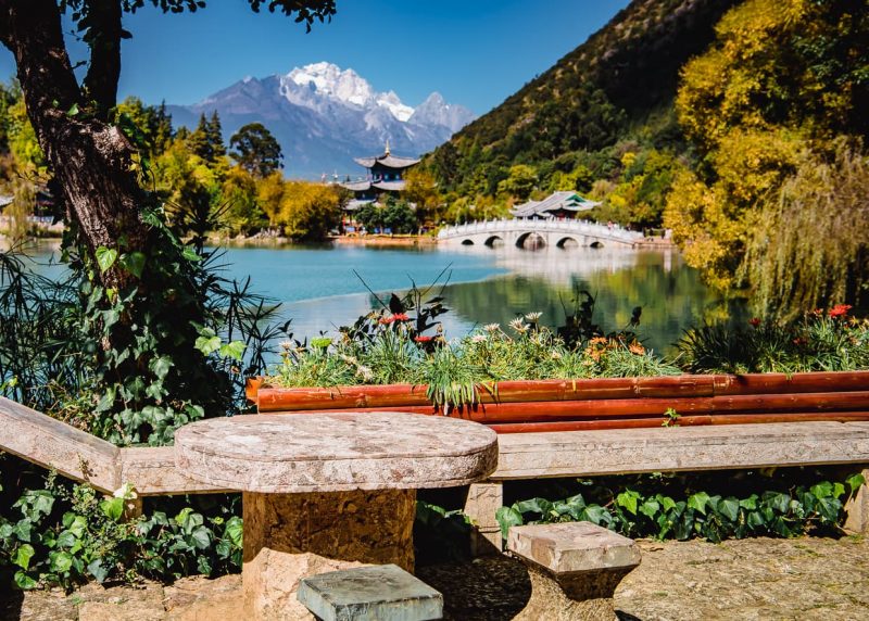 The Black Dragon Pool in Lijiang, China | Jake and Dannie